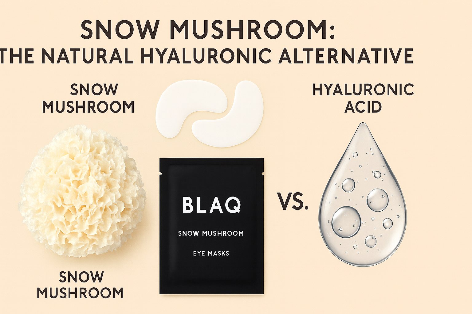 Snow Mushroom: The Natural Hyaluronic Alternative - BLAQ